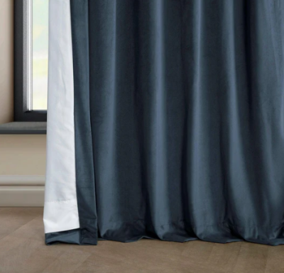 London Blue Heritage Plush Velvet